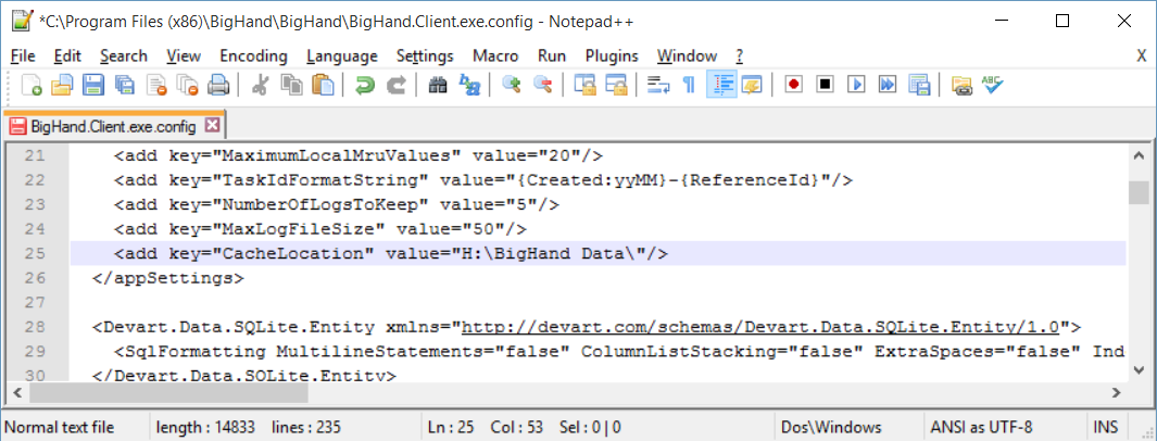 BigHand Hub error on logon or showing as Offline: BigHand was unable to log you in please ...