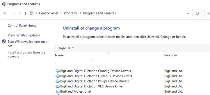 Switching from BigHand Professional (Classic Client) to BigHand Hub