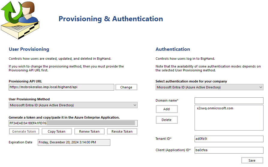 Workflow Management Enterprise (OnPrem) - Entra ID User Provisioning ...