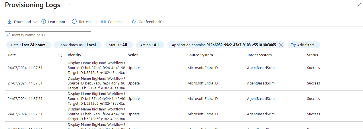 Workflow Management Enterprise (OnPrem) - Entra ID User Provisioning and SSO Authentication Setup