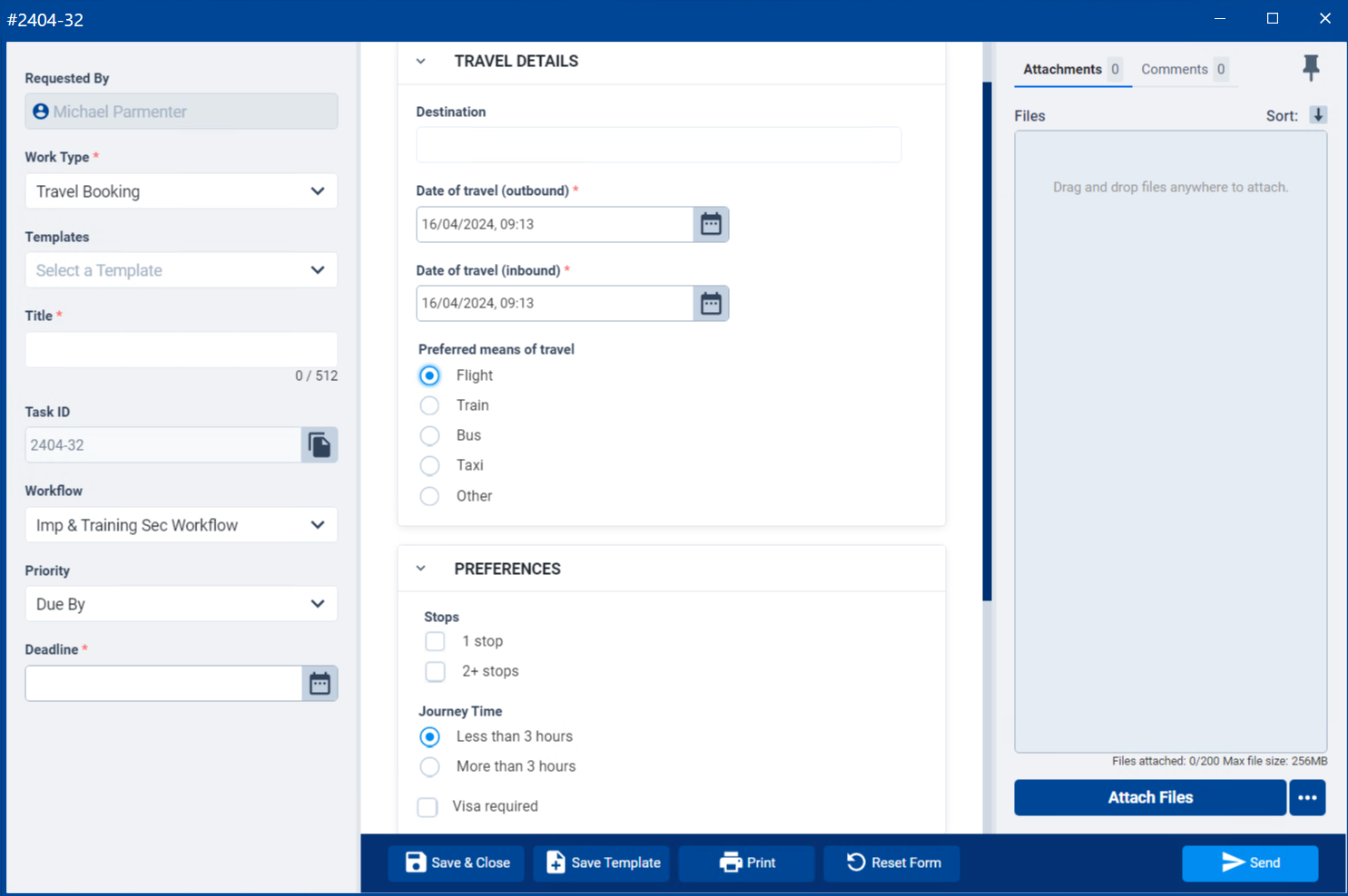 Workflow Management Enterprise (Cloud) – Triaging Email Tasks in Hub