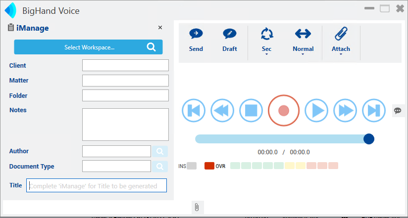Workflow Management Enterprise (OnPrem & Cloud) - iManage Integrations