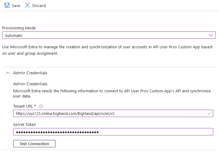 Workflow Management Enterprise (OnPrem) - Entra ID User Provisioning and SSO Authentication Setup