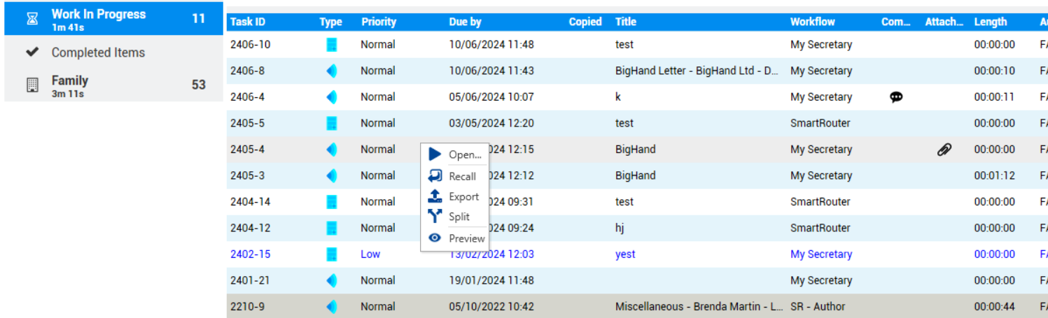 Workflow Management Enterprise (Cloud) - BigHand Hub User Guide for Authors